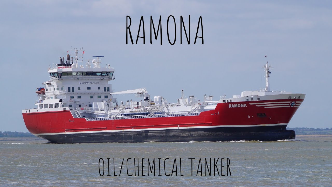 RAMONA oil/chemical tanker heading for the Port of Harwich 20/6/22 ...