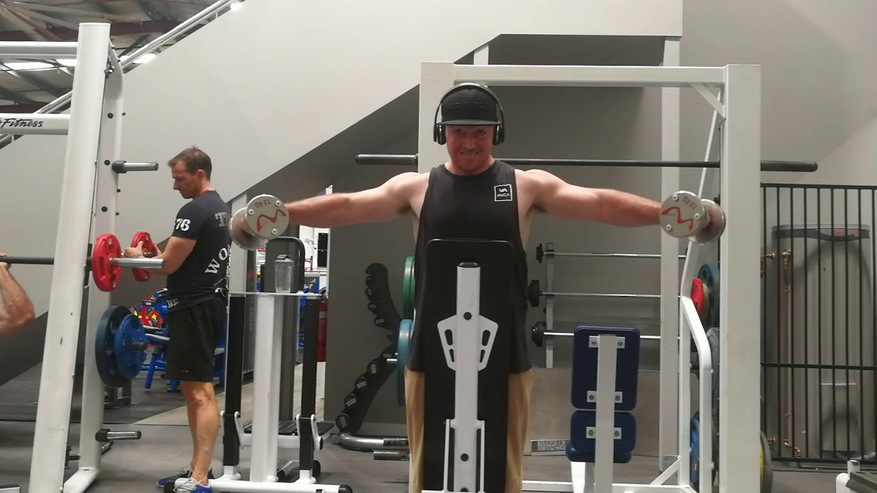DB Side Lateral Raise - YouTube