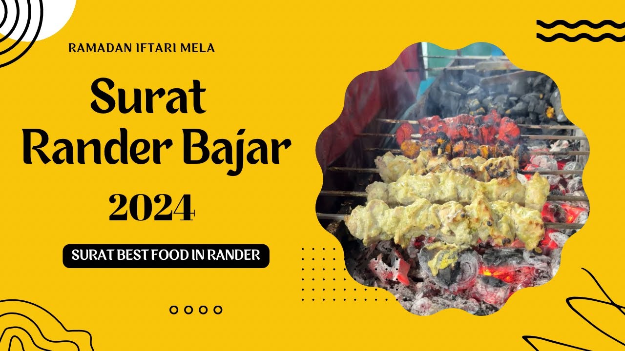 Ramadan Iftari | Surat Rander Bajar Mela 2024 | Food Tour - YouTube