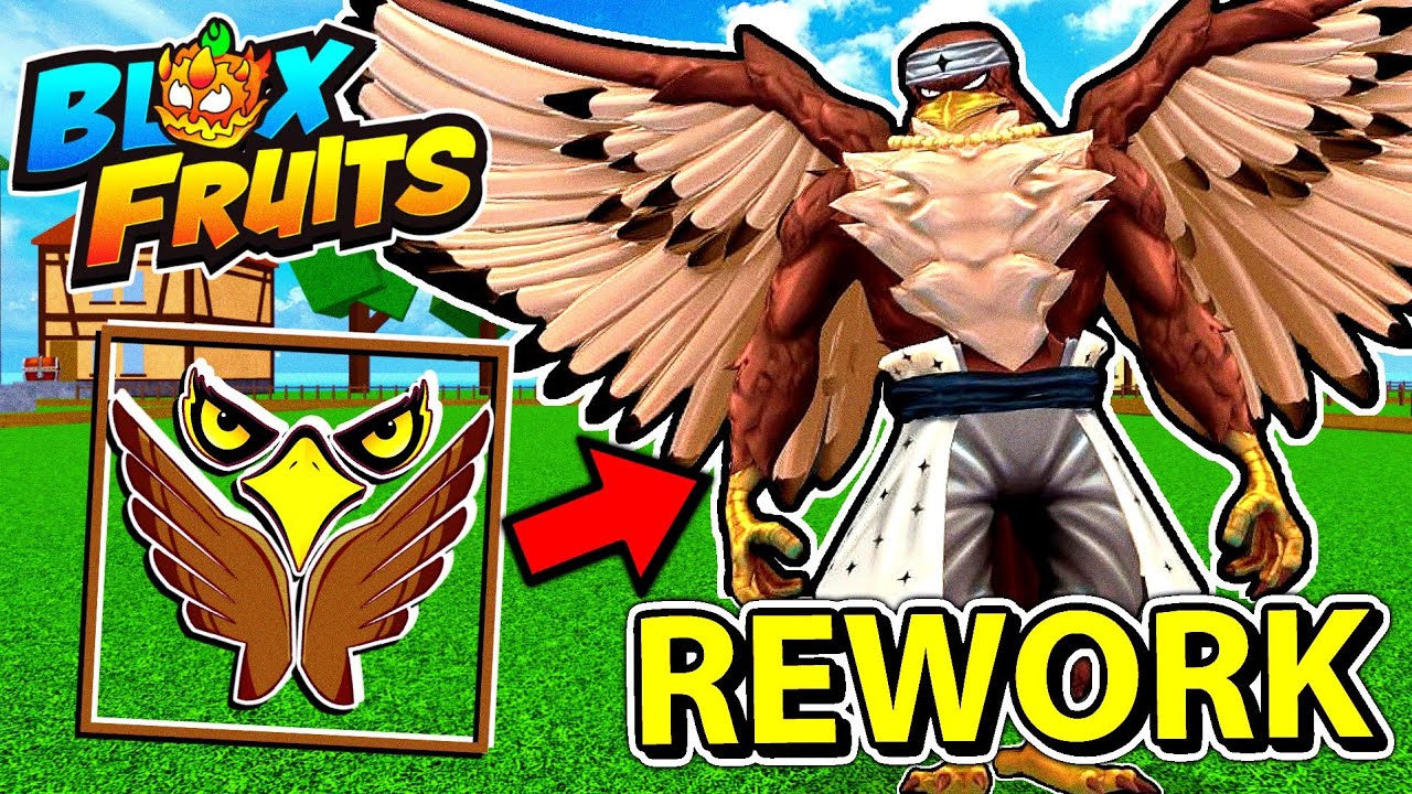 MASTERIZANDO A NOVA FALCON REWORK QUE VIRÁ NO BLOX FRUITS! - YouTube