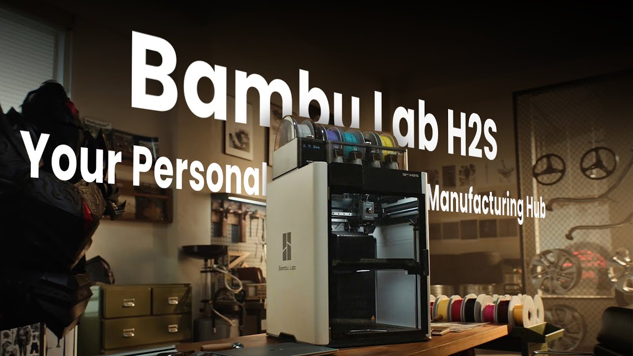 Meet Bambu Lab H2S | Your Personal Manufacturing Hub - YouTube
