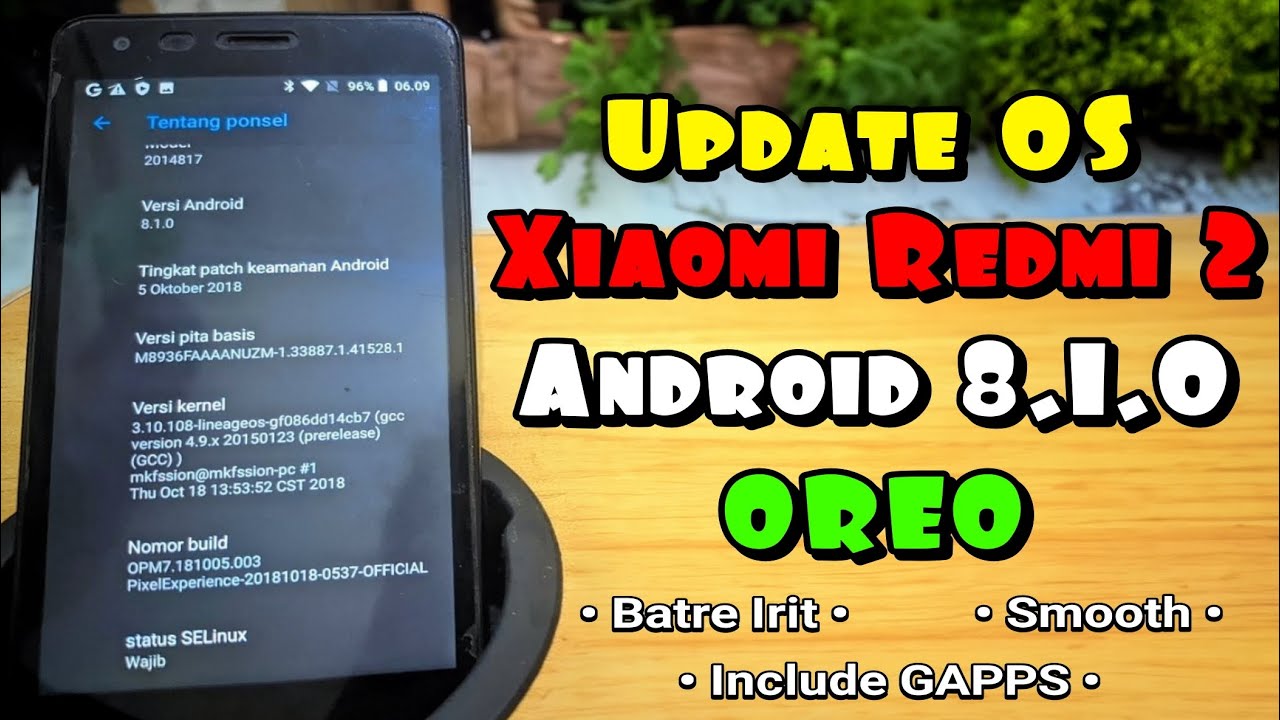 Custom Rom Pixel Experience Xiaomi Redmi 2 Android 8.1.0 OREO - YouTube