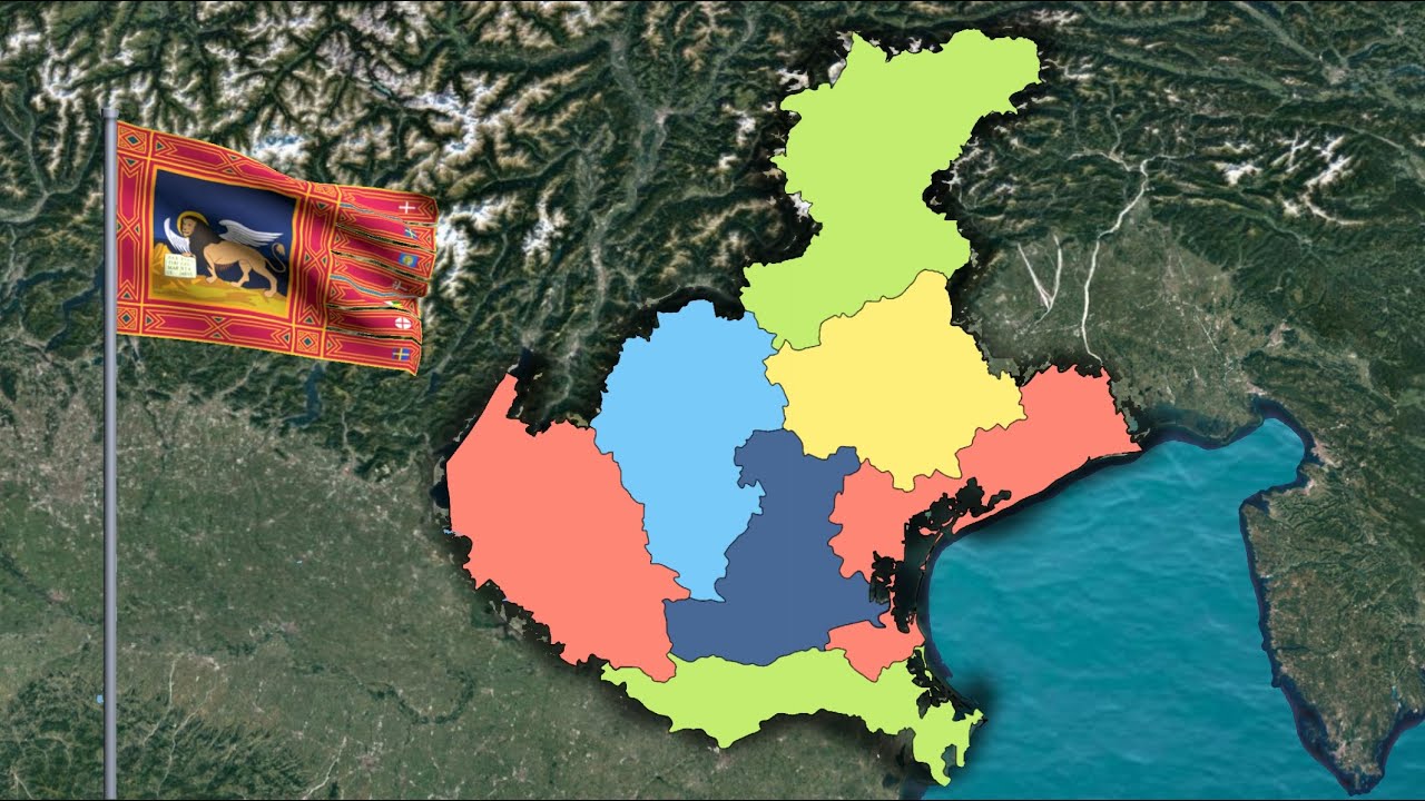 Veneto - Geography & Provinces | Fan Song by Kxvin - YouTube