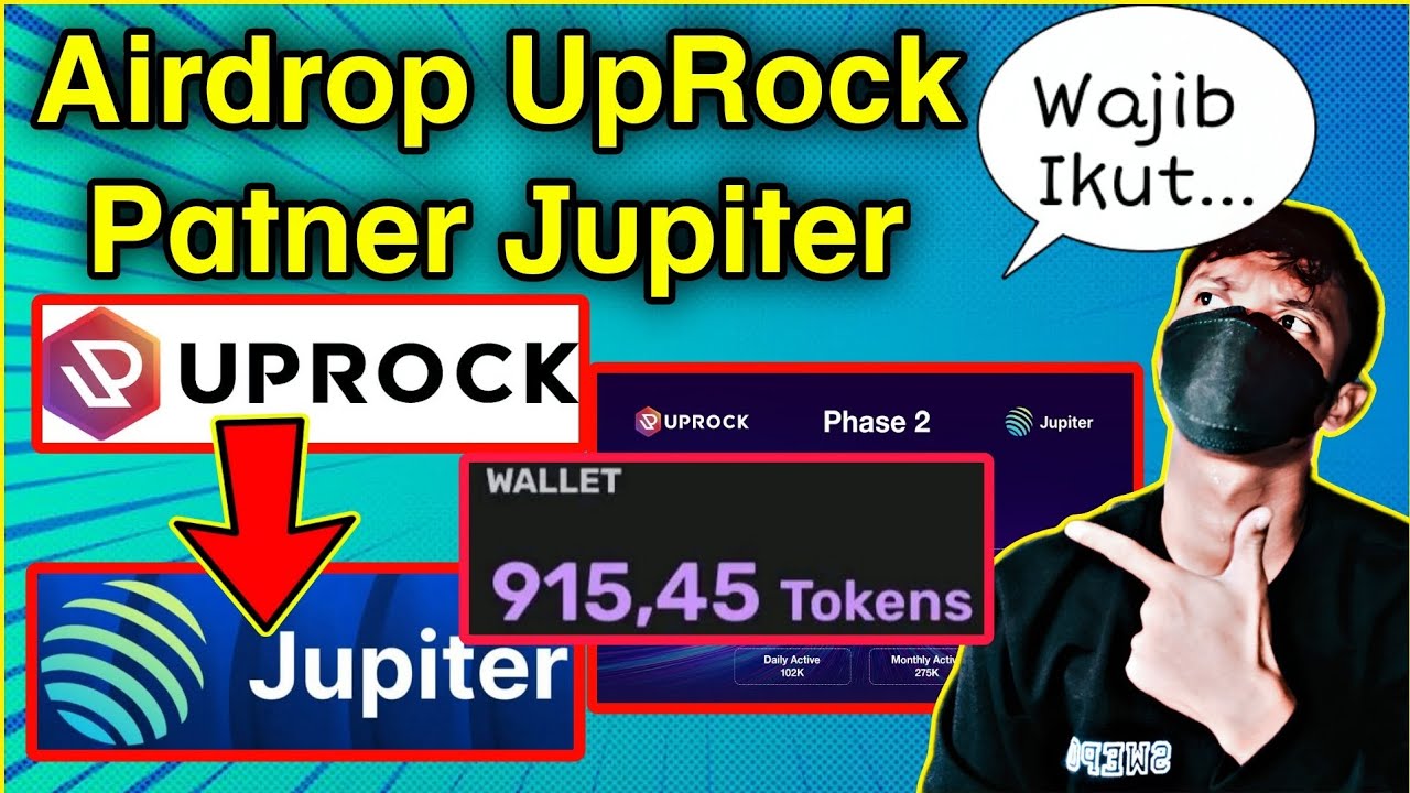 UPROCK Token Airdrop JUPITER EXCHANGE Listing Di BINANCE||Airdrop ...