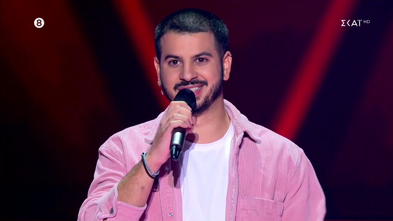 Χαρούμενος που έγινε μέλος της «Team Sakis» ο Λάμπρος | The Voice of ...