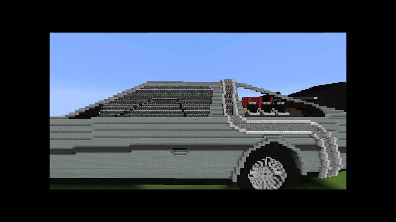 Minecraft Delorean - YouTube