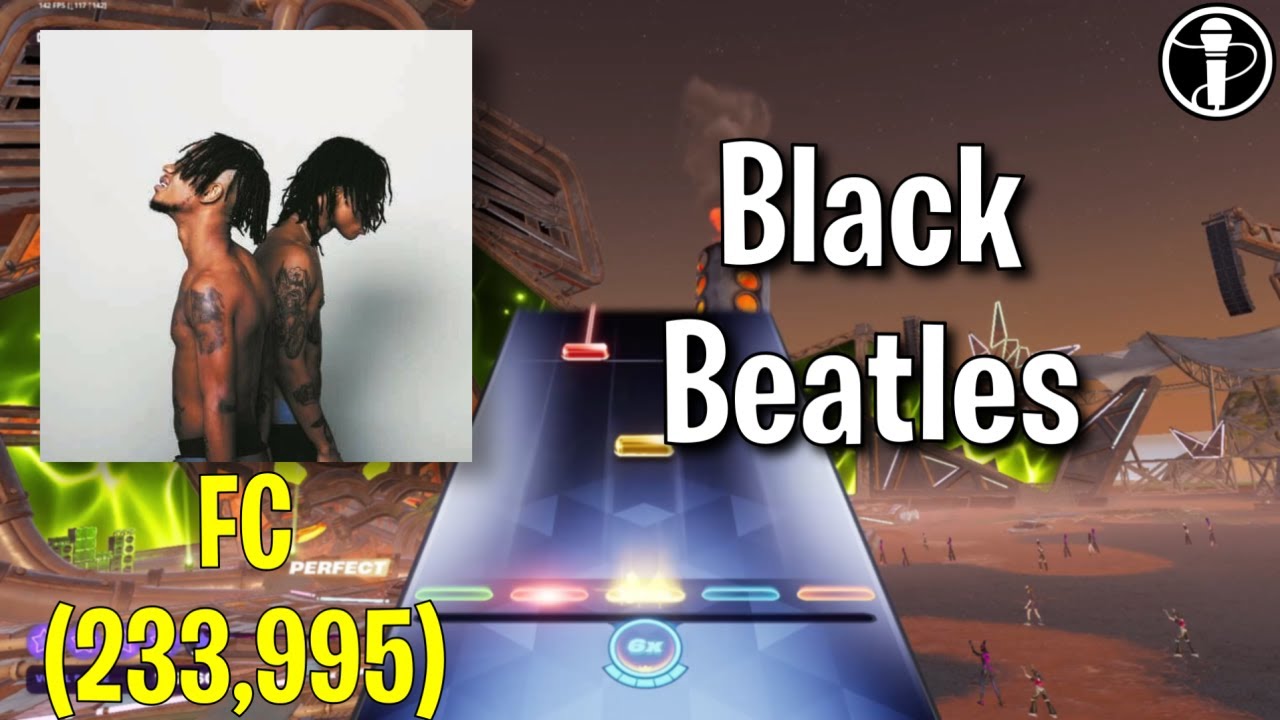 Fortnite Festival - "Black Beatles" Expert Vocals 100% FC (233,995 ...