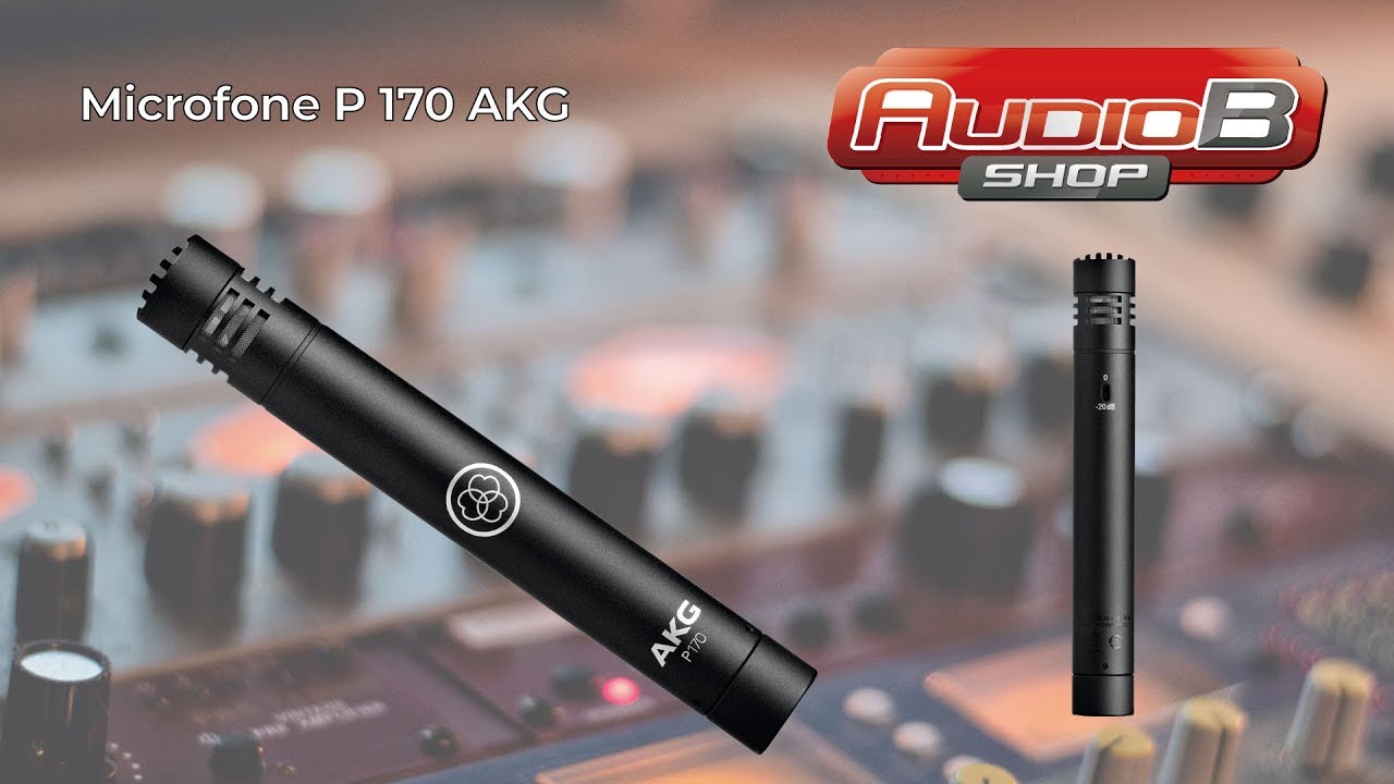 Microfone Condensador AKG P170 - AudioBShop - YouTube