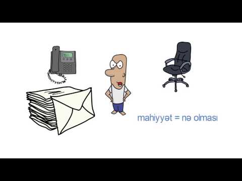 8-ci dərs - “Varlıq” və “Mahiyyət” anlayışları