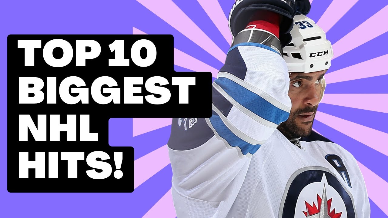Top 10 Biggest NHL Hits of All-Time! - YouTube