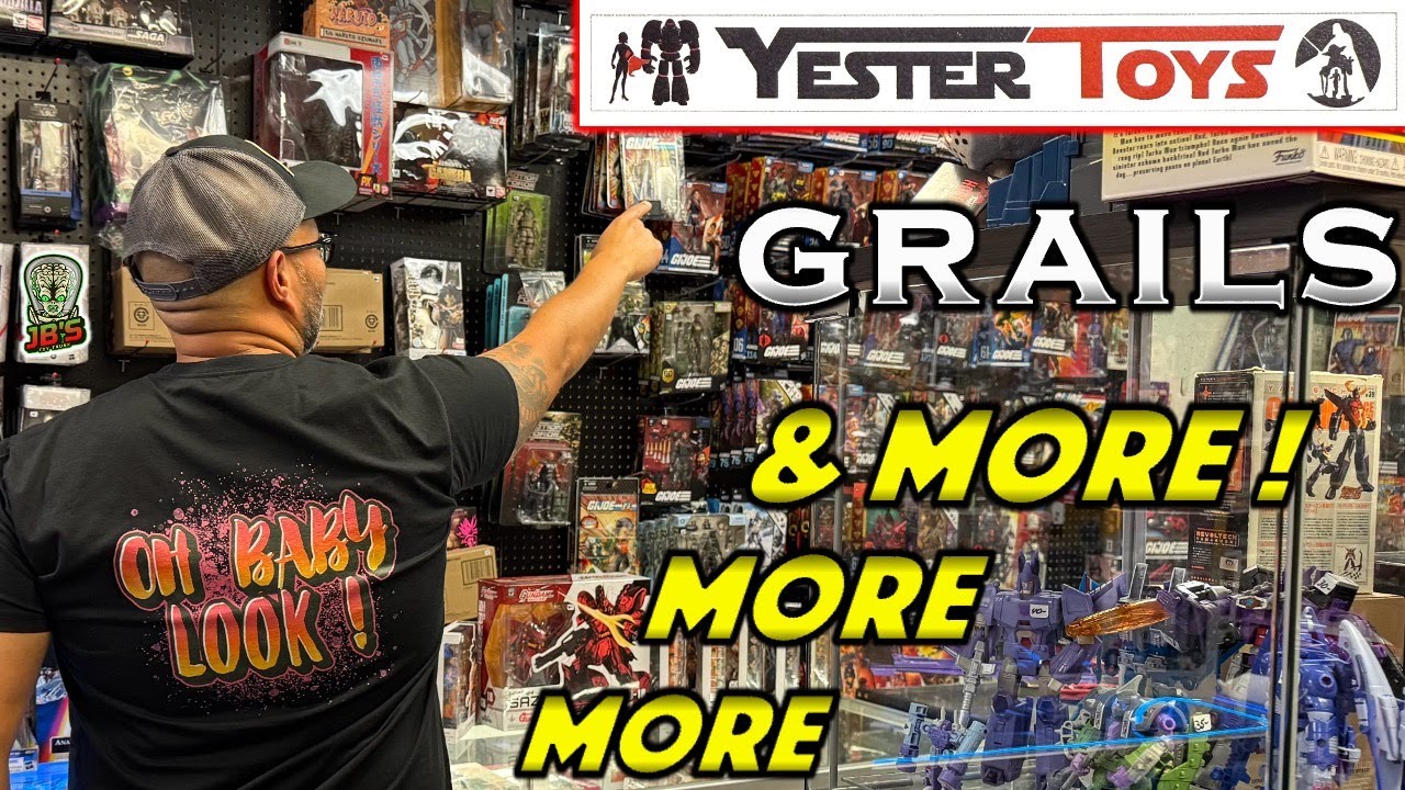 More GRAILS than we expected! YesterToys, Virginia Beach! #toys - YouTube