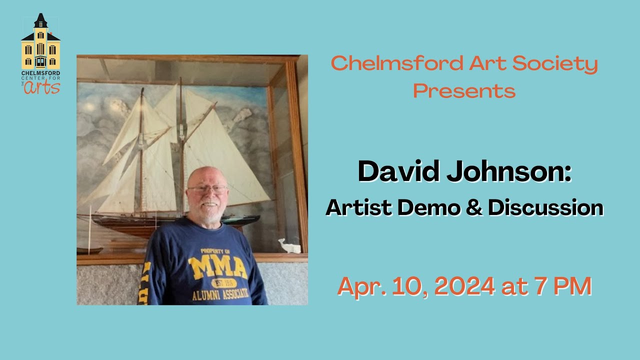 Chelmsford Art Society - David Johnson Artist Demo - Live from CCA ...
