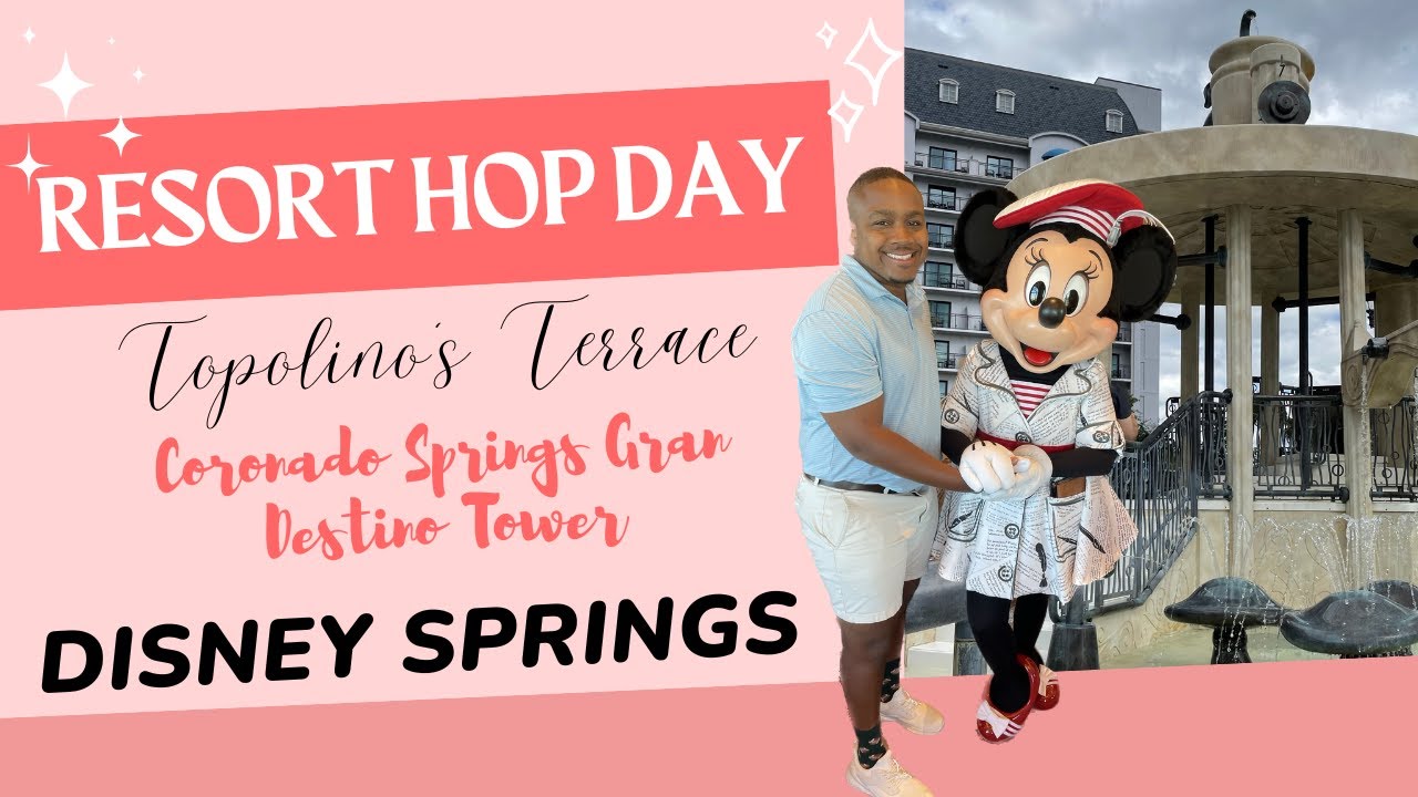 RESORT HOP DAY! Topolino's, Coronado, and Disney Springs! - YouTube