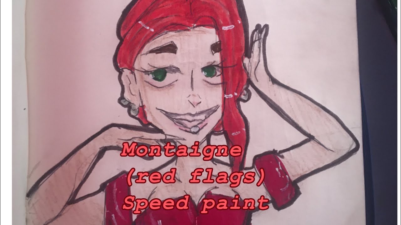 𝙼𝚘𝚗𝚝𝚊𝚒𝚐𝚗𝚎-𝚁𝚎𝚍 𝚏𝚕𝚊𝚐𝚜 𝚜𝚙𝚎𝚎𝚍 𝚙𝚊𝚒𝚗𝚝 𝚏𝚊𝚗𝚊𝚛𝚝 - YouTube