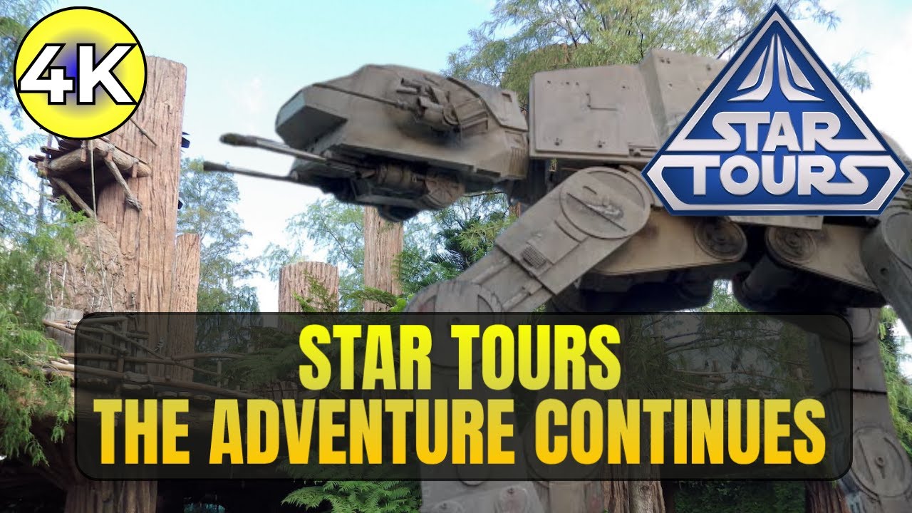 Star Tours: The Adventure Continues - Full Ride POV 4K (2024) - YouTube