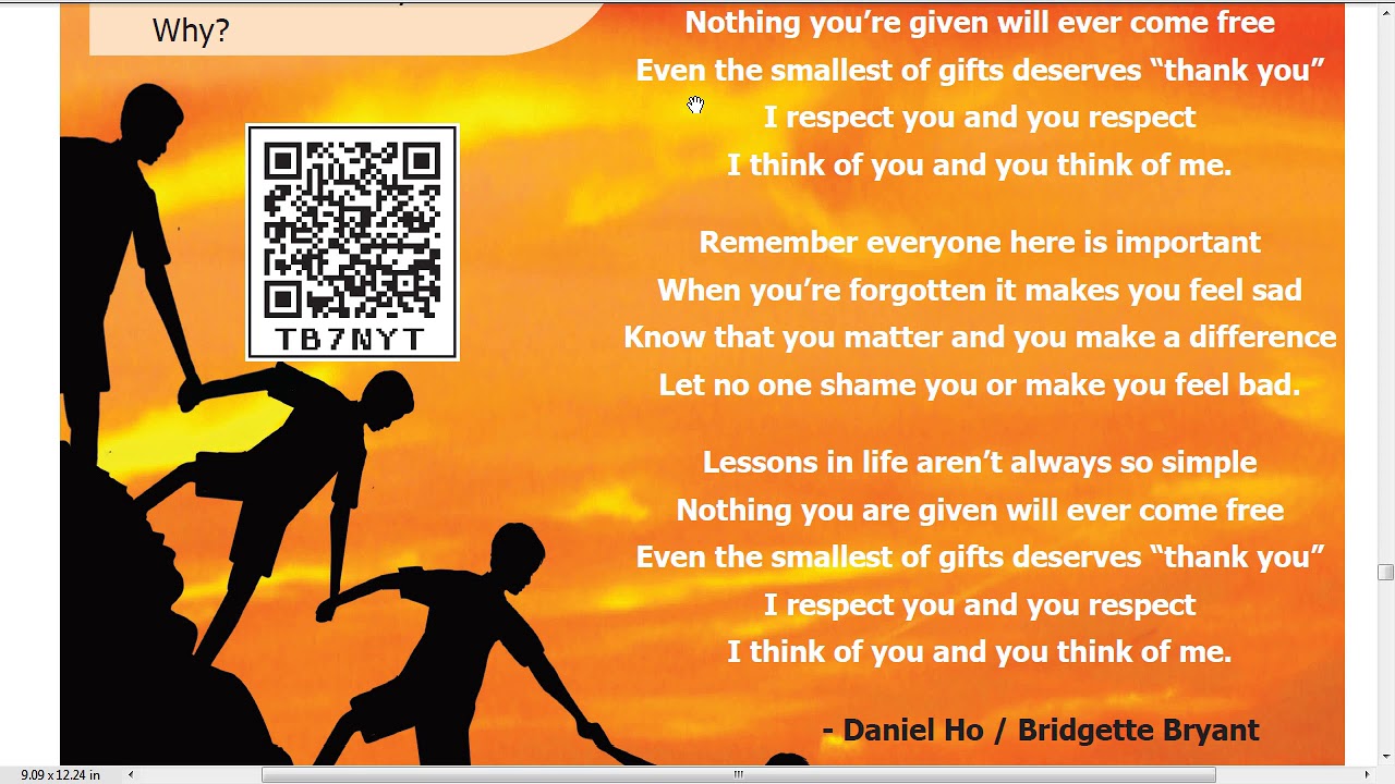 8 STD T1 U3 POEM 2-1 LESSONS IN LIFE - YouTube