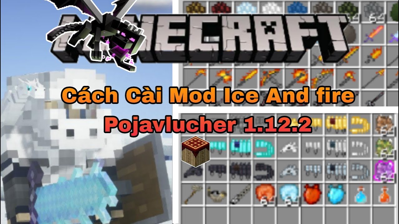 🔥Cách Cài Mod Ice And Fire Pojavlaucher|Minecraft Java Edition - YouTube