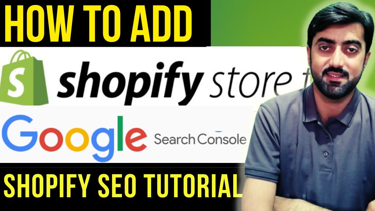 Shopify SEO Guide: How to Add Your Shopify Store to Google Search Console - YouTube