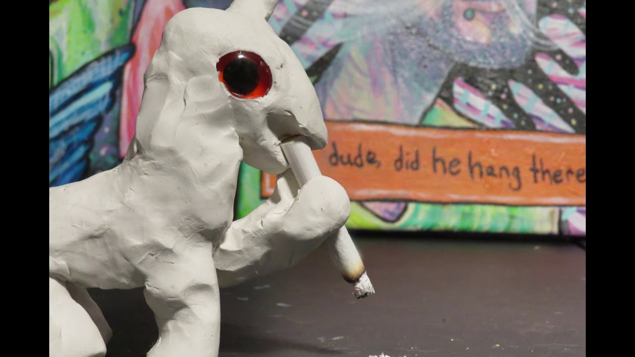 Stop Motion Unicorn Smoking - YouTube