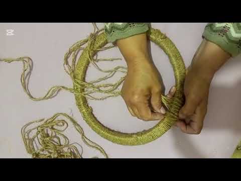 How to make Life Tree with Waste Rubber Ring | Waste Cooker Rubber Ring ...