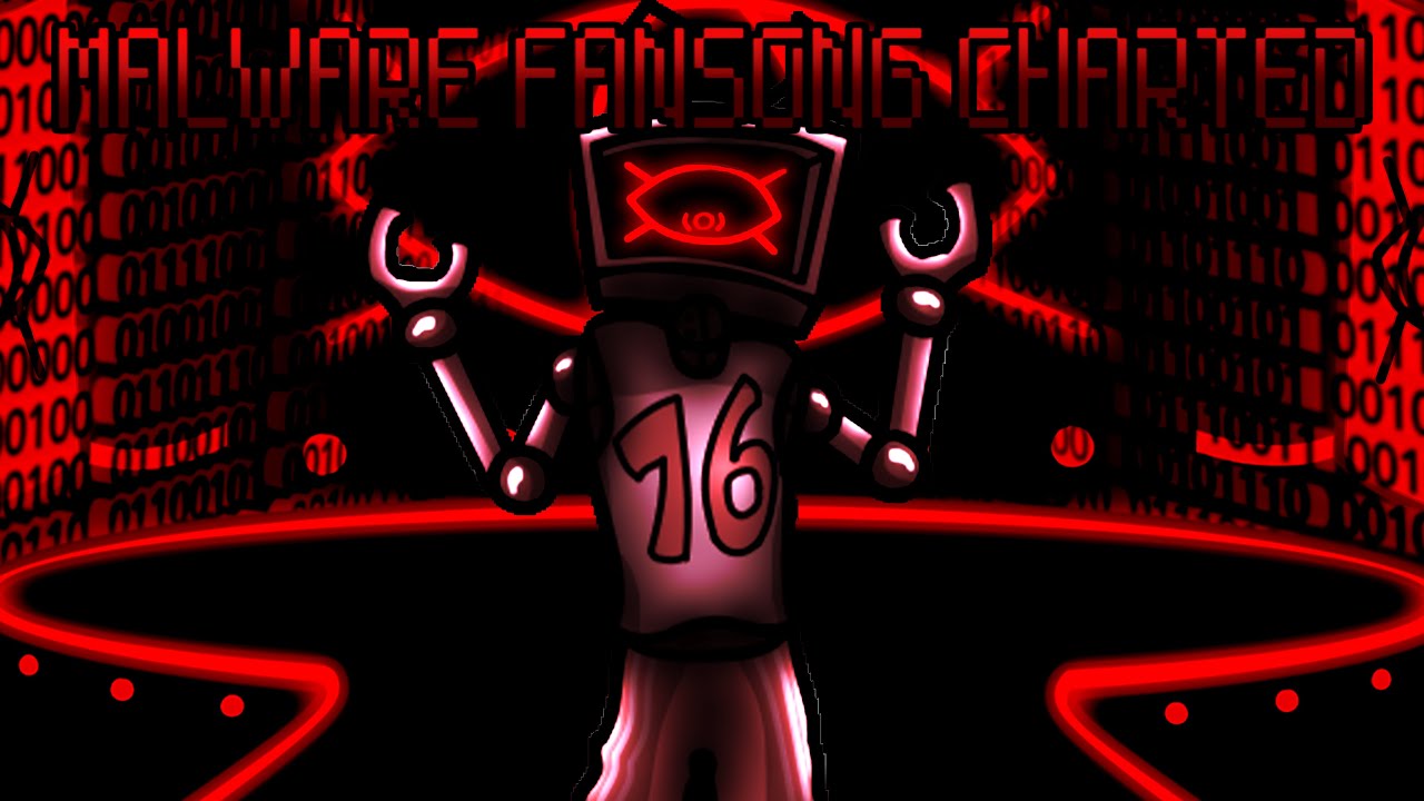 FNF Chart: Malware Fansong charted [Normal Difficulty] - YouTube