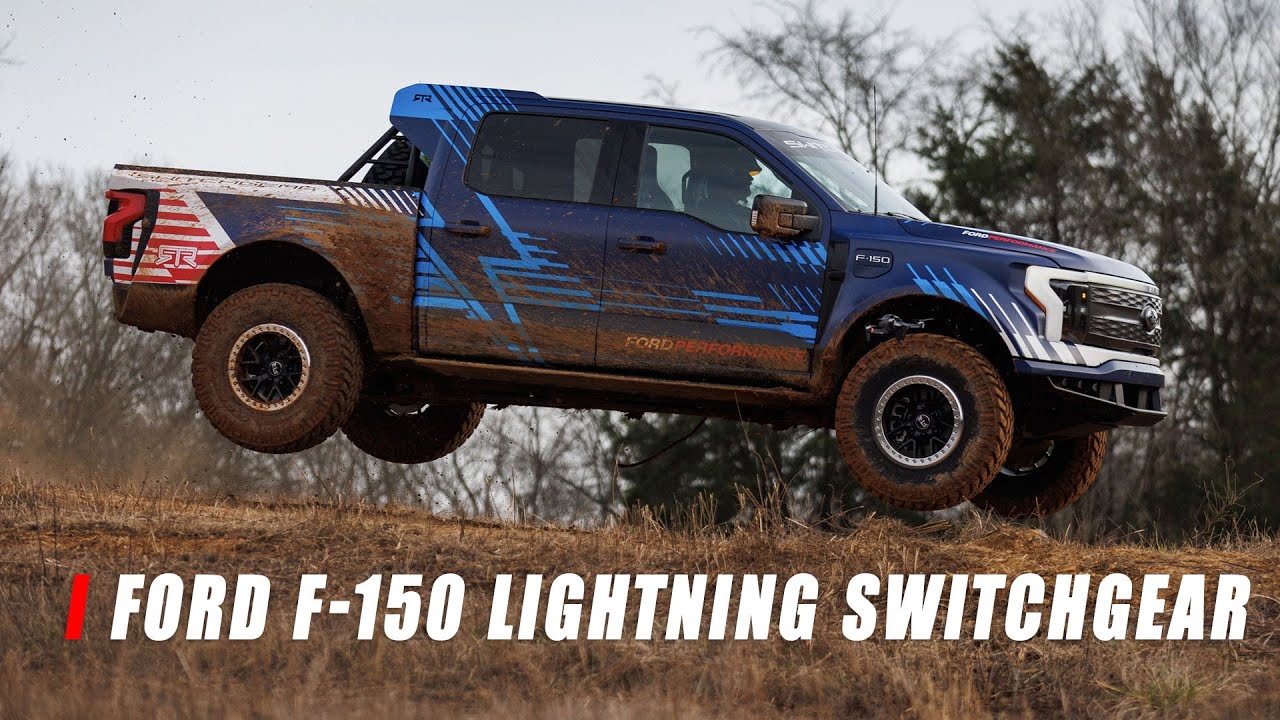 Ford F-150 Lightning Switchgear Concept Is An Electric Raptor - YouTube