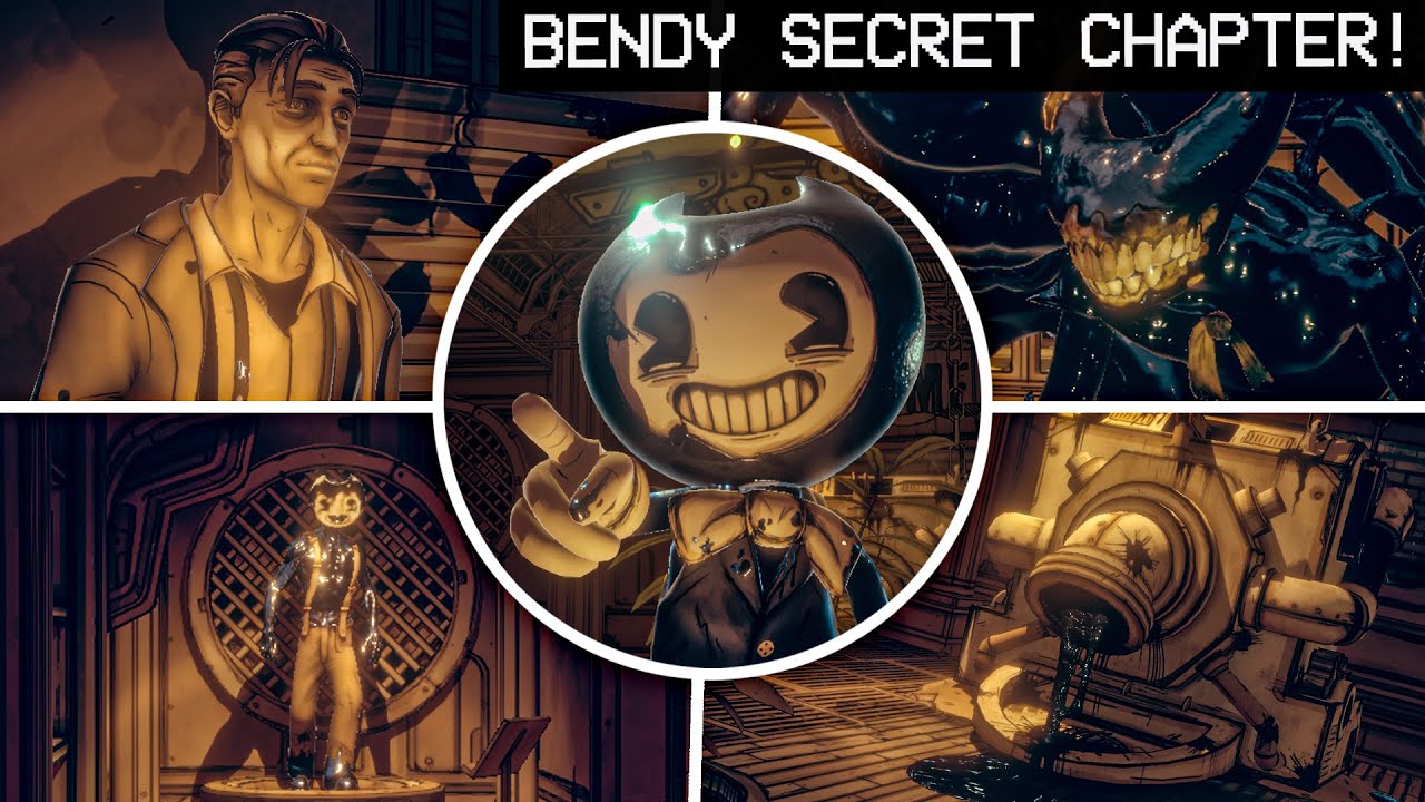 BENDY SECRET CHAPTER Gameplay! (The Archives) - Bendy and the Dark ...