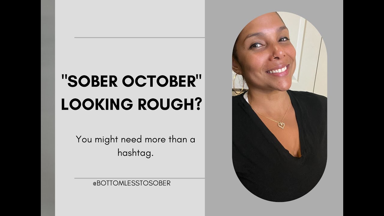 “Sober October” Looking Rough? You Might Need More Than a Hashtag - YouTube