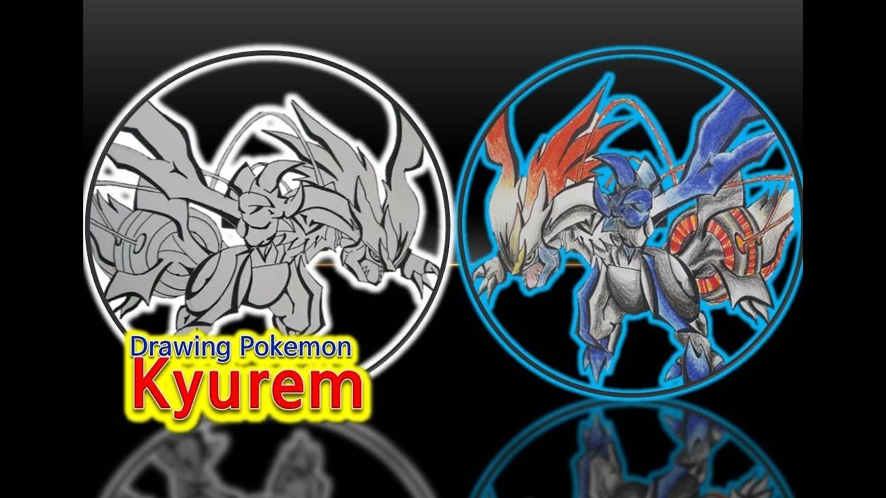 How To Draw Kyurem, Drawing Pokemon, Kyurem, 큐레무, 포켓몬그리기, 손그림, Pokemon ...