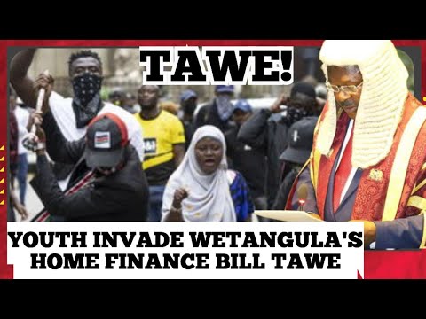 Massive Protest At Wetangula's Home In Bungoma |Finance Bill TAWE - YouTube