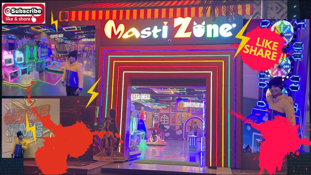 Masti Zone - Old Faridabad Metro Station - Faridabad - YouTube