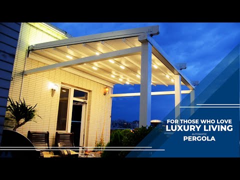 Avtomatik açılıb-bağlanan Pergola Sistemi