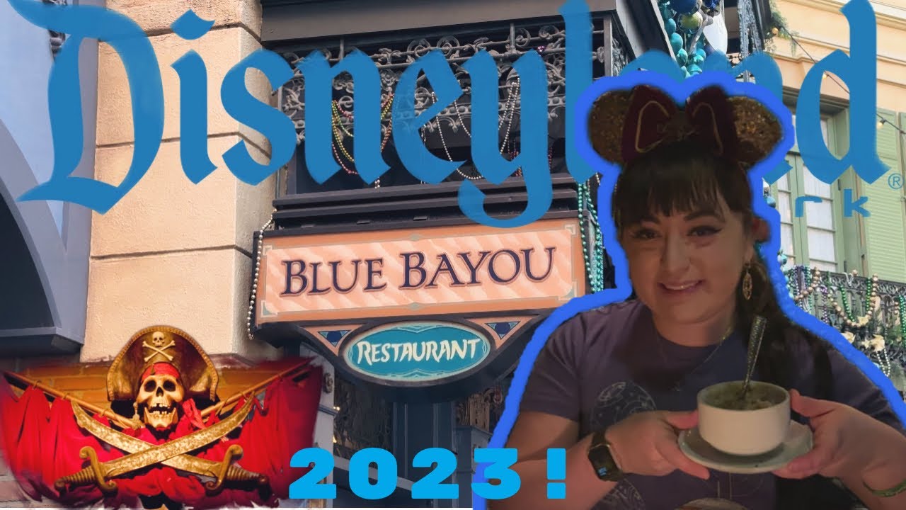 Disneyland Blue Bayou Restaurant 2023! - YouTube