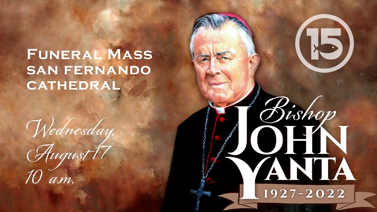 Funeral Mass for Bishop John W. Yanta at San Fernando Cathedral - YouTube