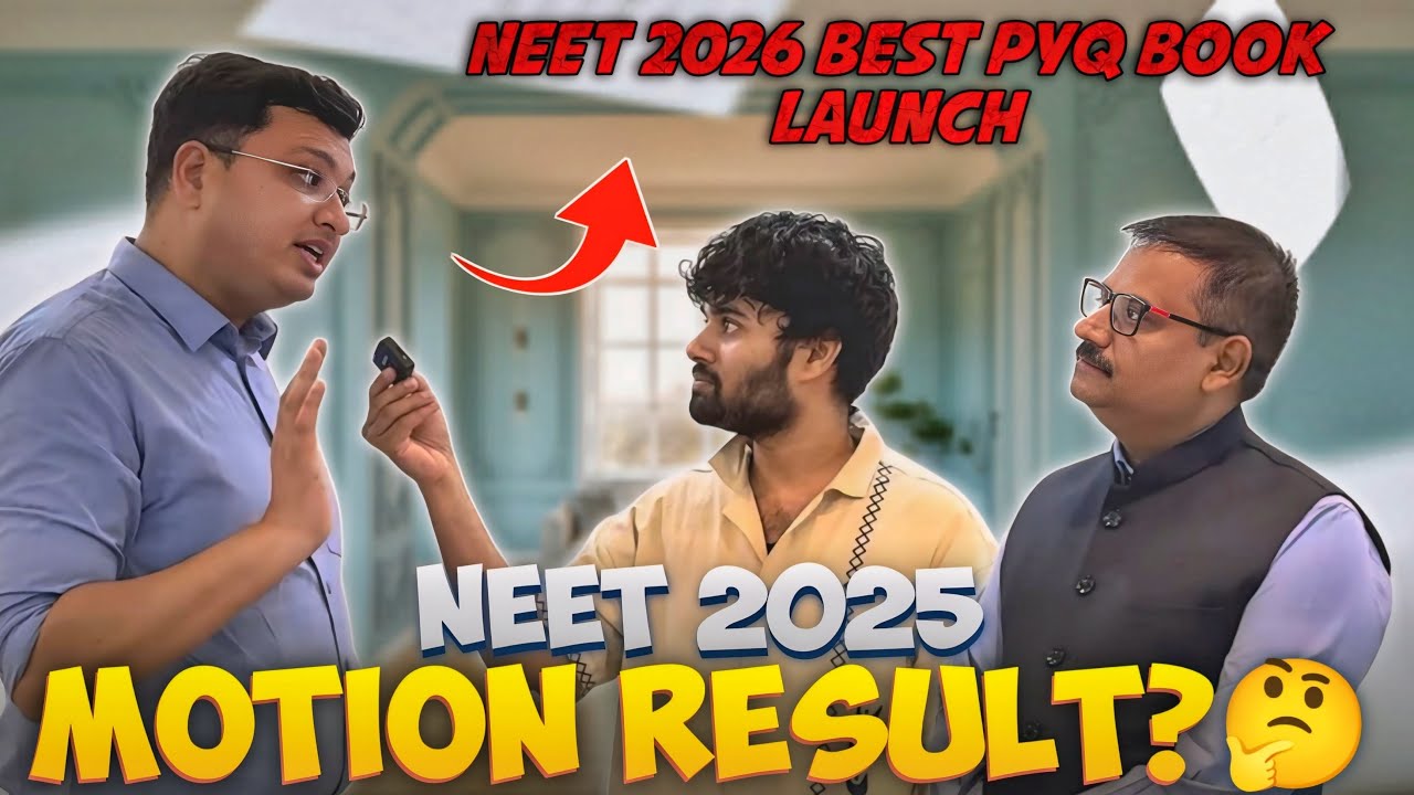 Motion Kota NEET 2025 Result | Rank from Kota | Motion Launch NEET PYQ ...