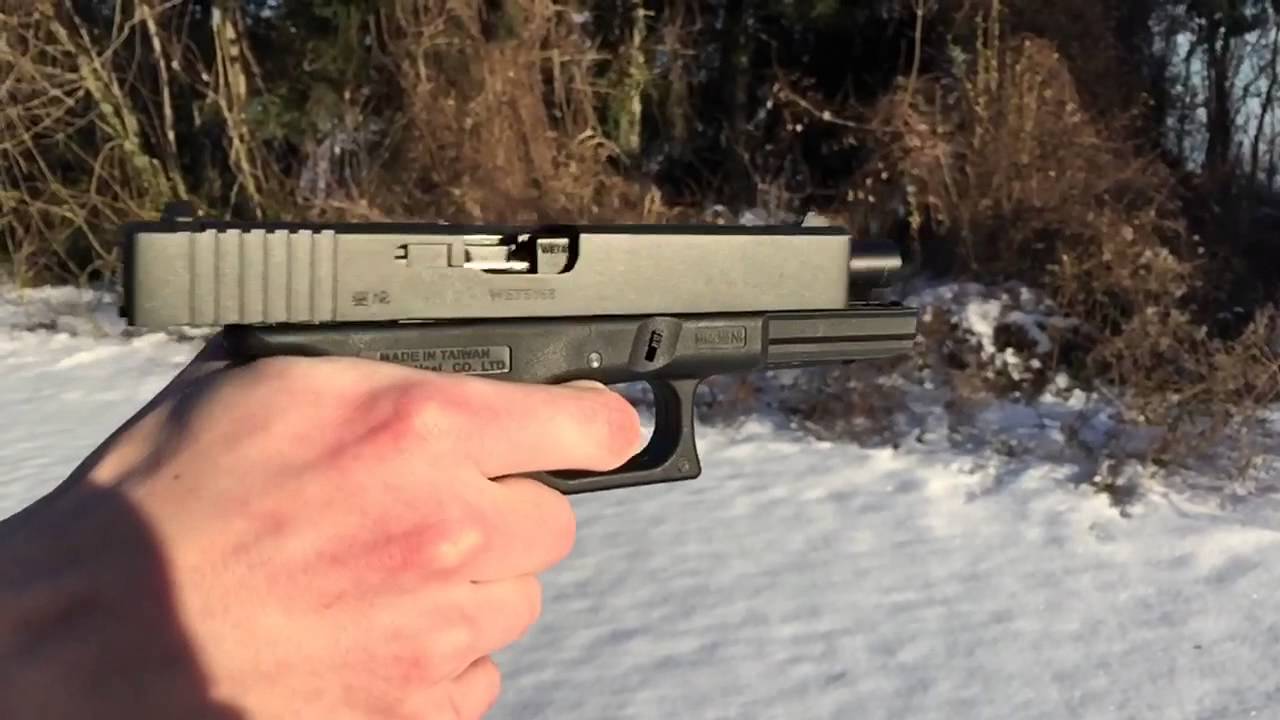 Glock 18 WE - Full Auto - (Slow Motion) 240 FPS - YouTube