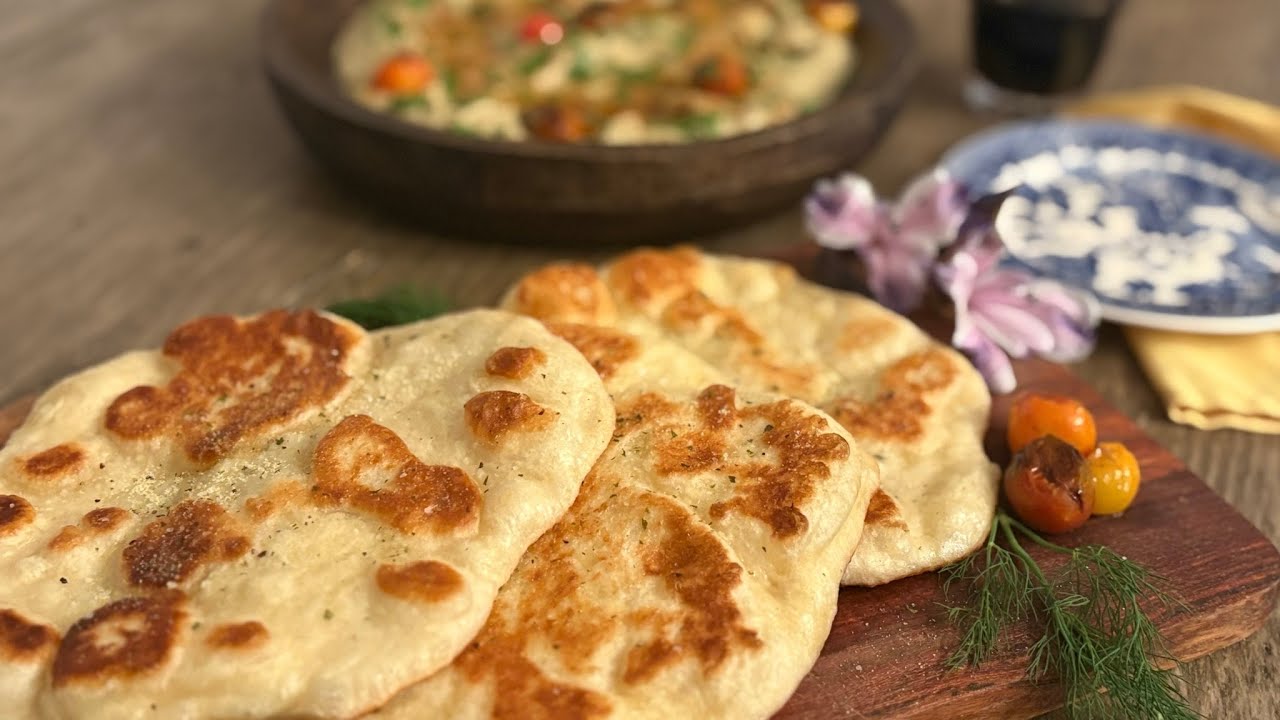 Naan Bread | Easy Homemade Flatbread You’ll Love! - YouTube