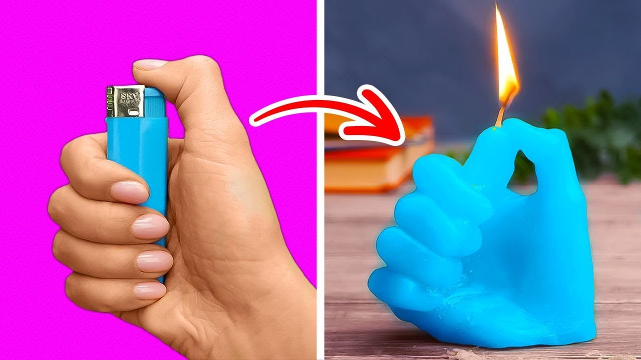 Ide Menakjubkan untuk Membuat Lilin || Lilin DIY yang Cantik - YouTube