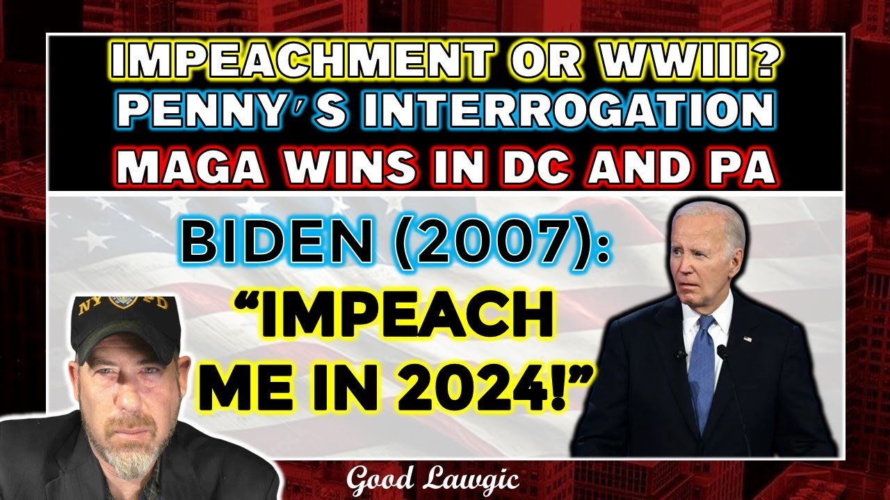 The Following Program: Impeach Biden to STOP WWIII?; MAGA's GREAT Day ...