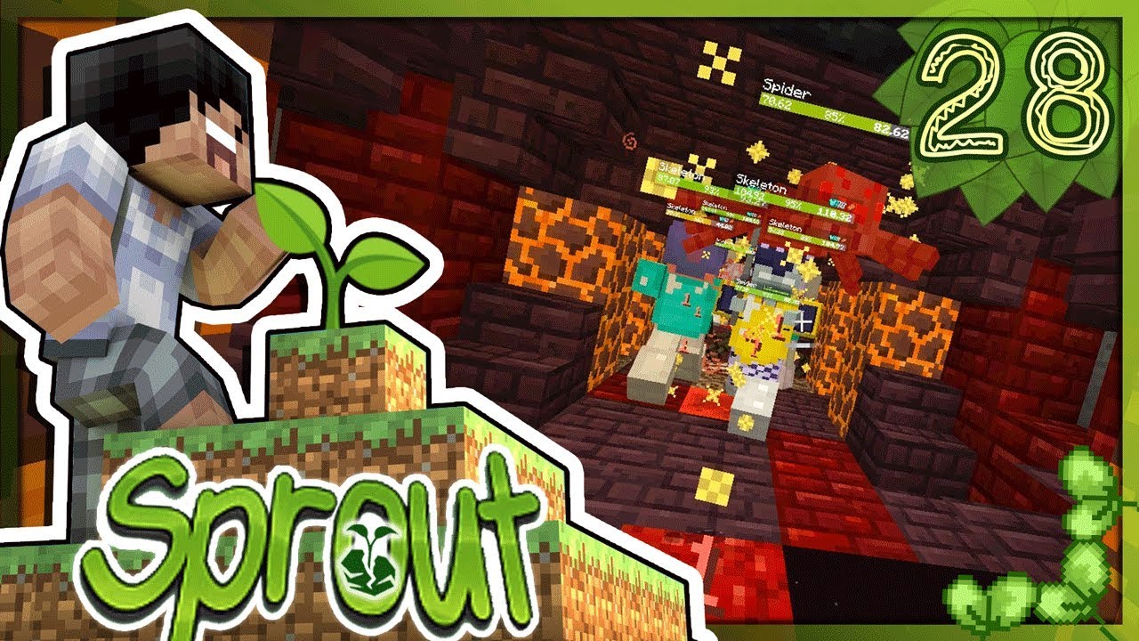 【Minecraft】Sprout 小豆芽歷險記 模組生存 #28 - 最强裝備對最强敵人！ - YouTube