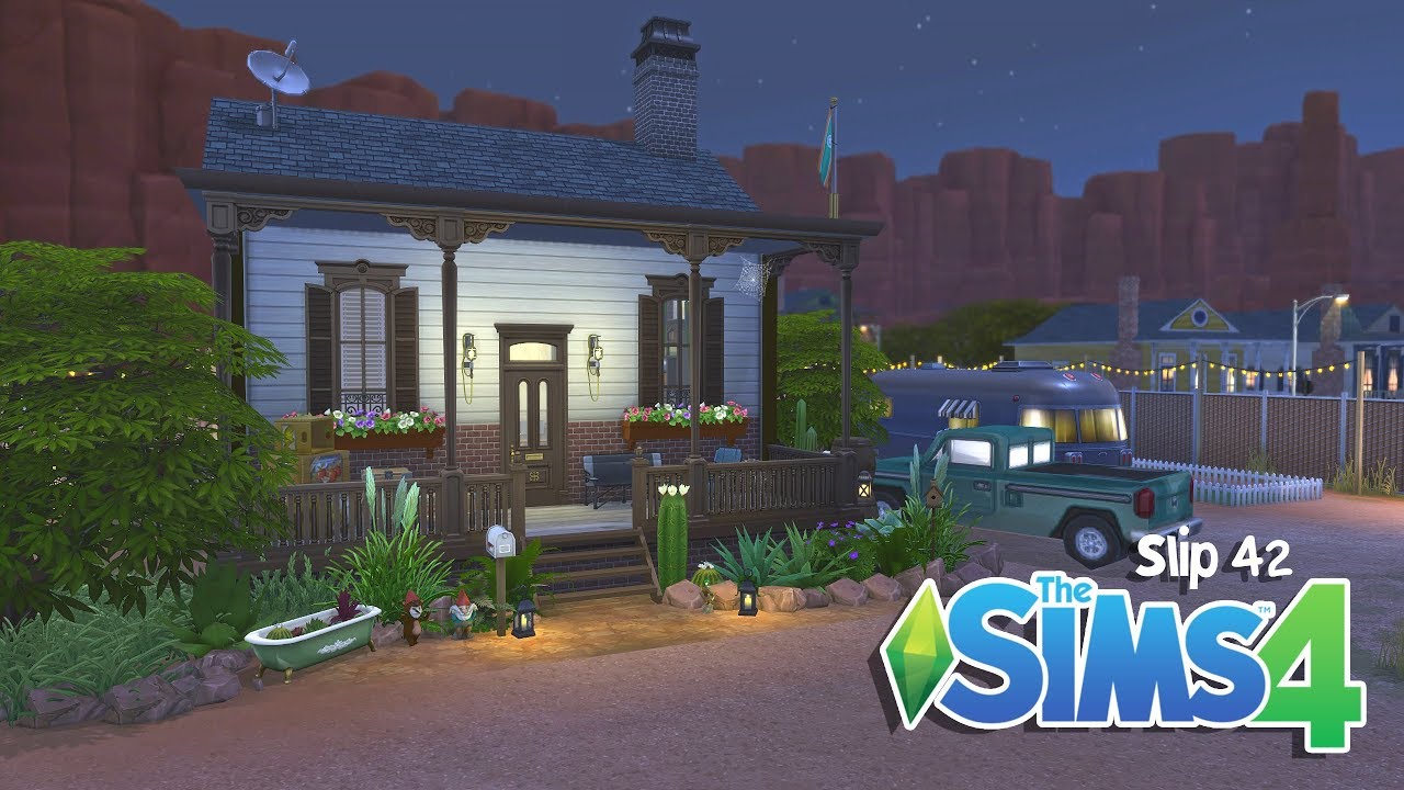 SLIP 42 - The Sims 4 Strangerville (House Rebuilt) - YouTube
