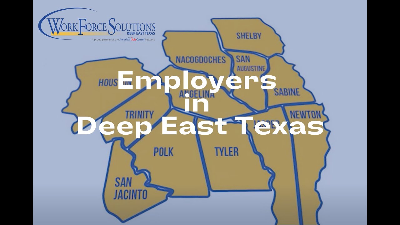 Business Services at Workforce Solutions Deep East Texas - YouTube