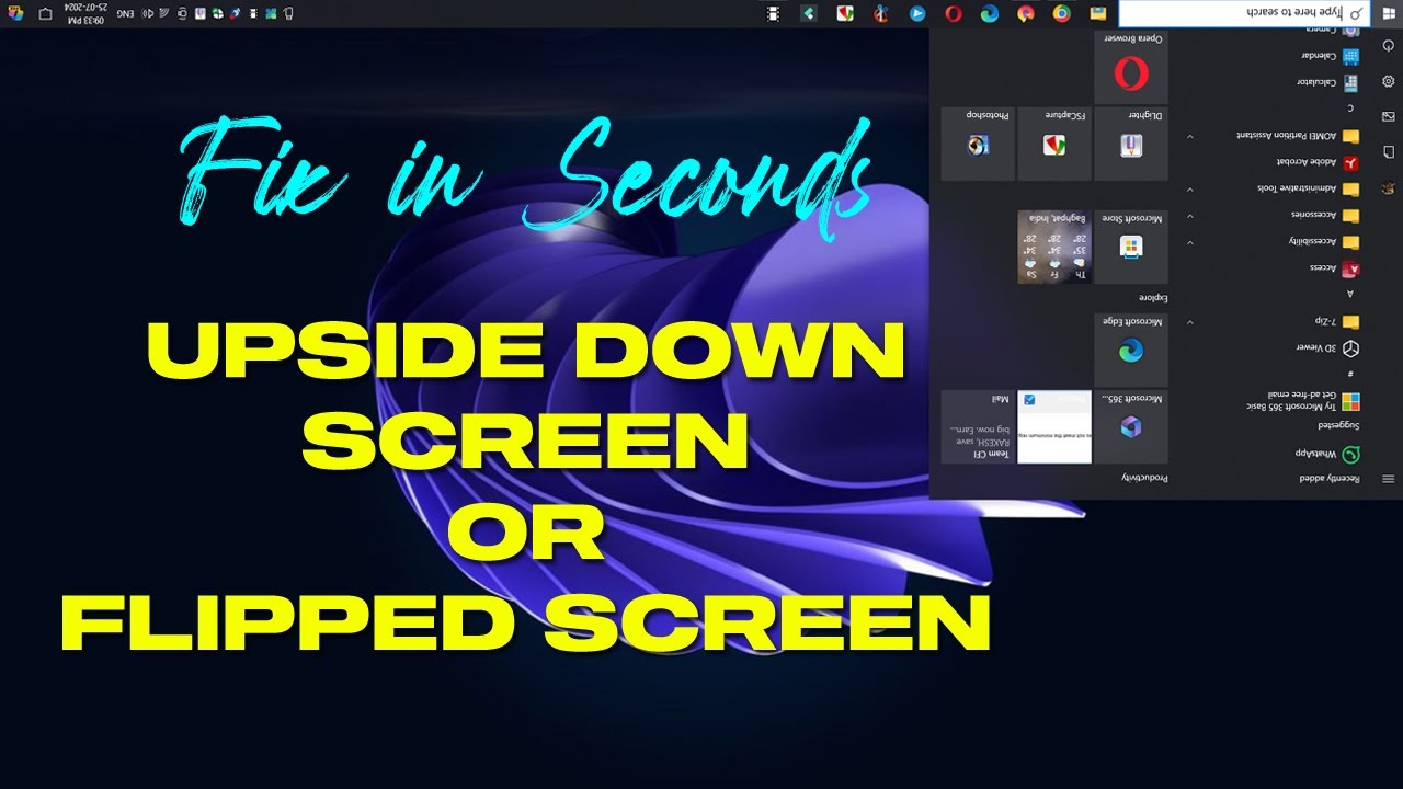 How To Fix An Upside Down Screen On Windows 10 Flipped Screen Solve how-to-fix-an-upside-down-screen-on-windows-10-flipped-screen-solve