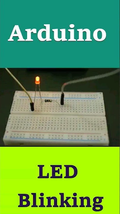 LED Blinking Project Using Any Port: LED, Resistance, Breadboard And Arduino - YouTube