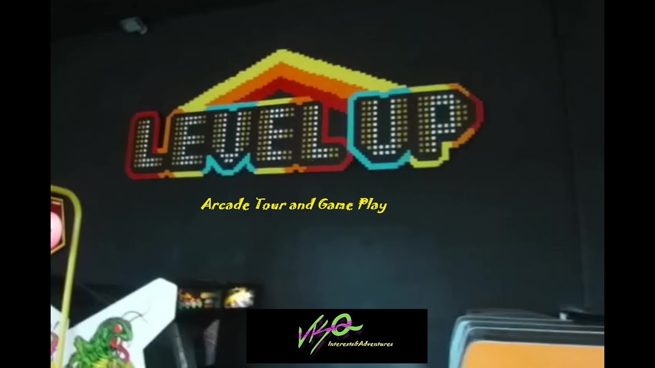 Level Up Arcade, Eugene OR.,Tour and Play - YouTube