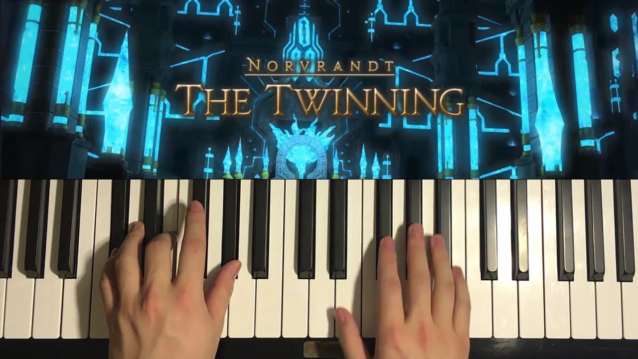 FFXIV - The Twinning Theme (Piano Tutorial Lesson) - YouTube