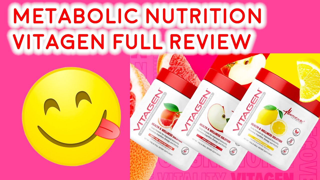 Drinkable Multivitamins? | Metabolic Nutrition Vitagen Review - YouTube