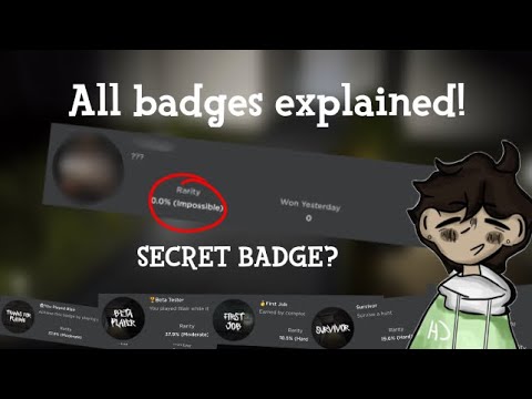 All badges explained! | Roblox Blair - YouTube