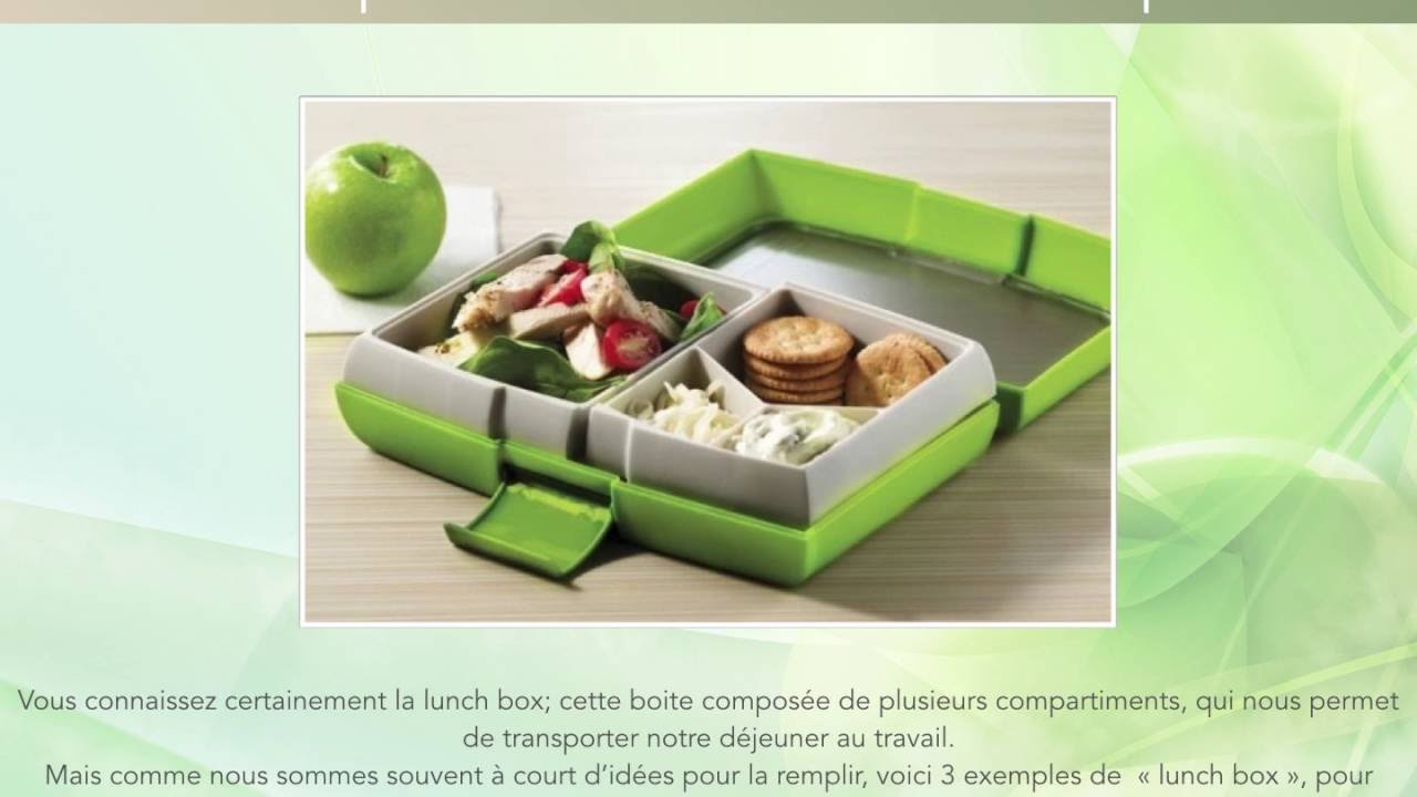 3 recettes pour une lunch box équilibrée - YouTube