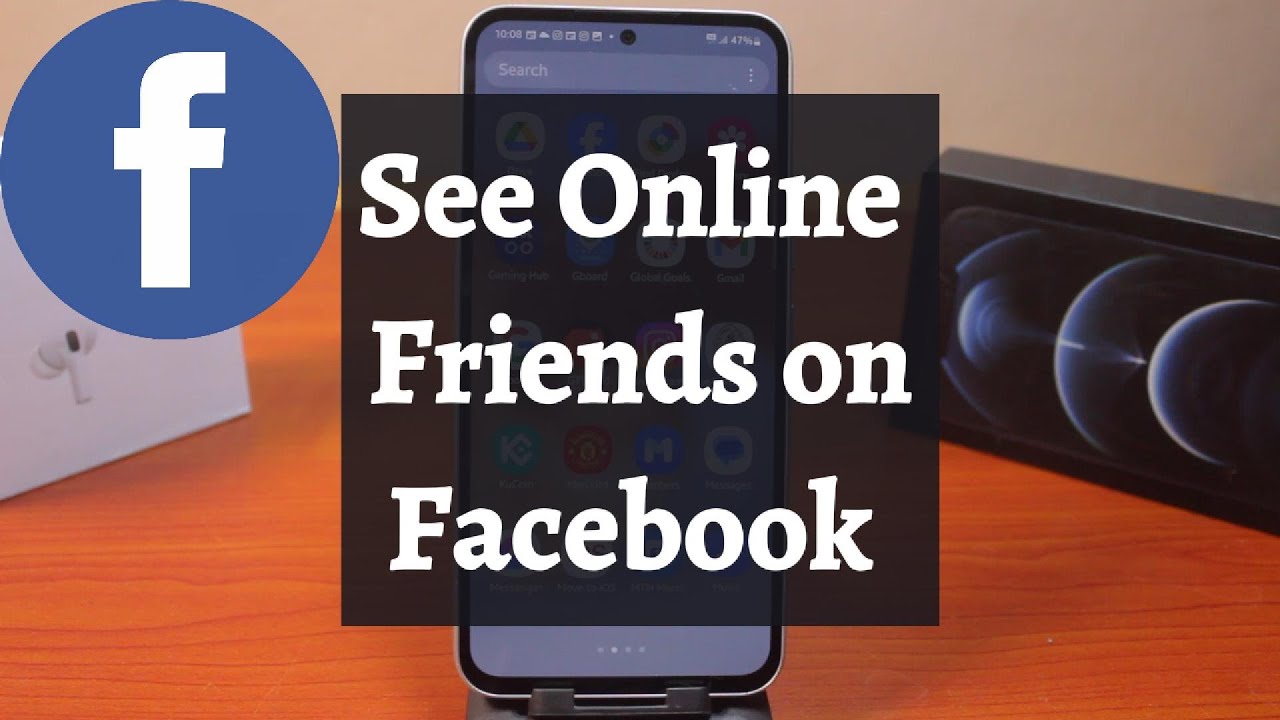 How to See Online Friends on Facebook - YouTube